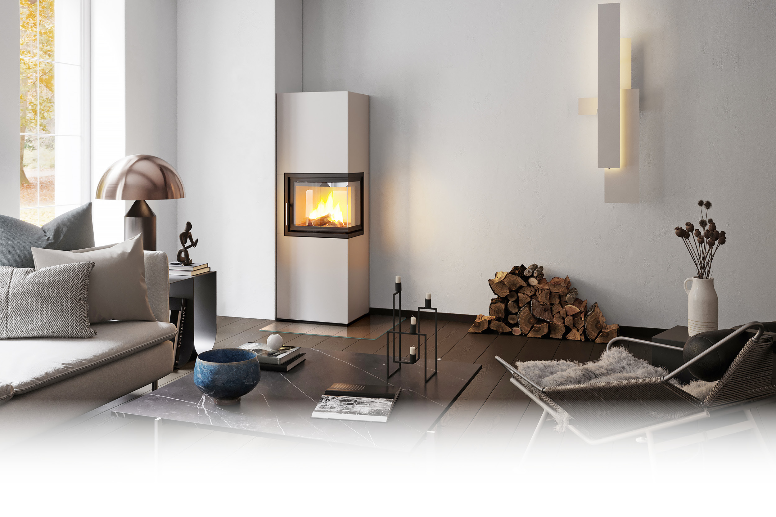 Scan 5006 - DER ECK-KAMIN | Scan Stoves